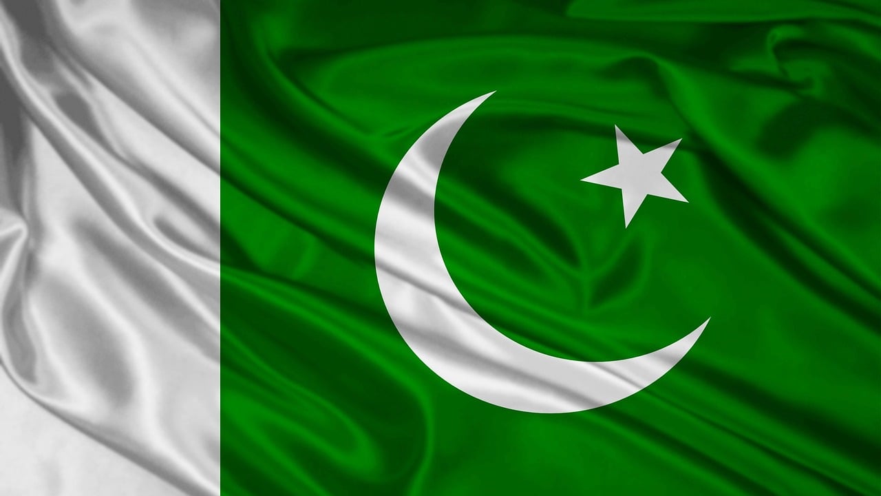Holding the first official Pakistan Day flag hoisting of 23 March 2025 ...