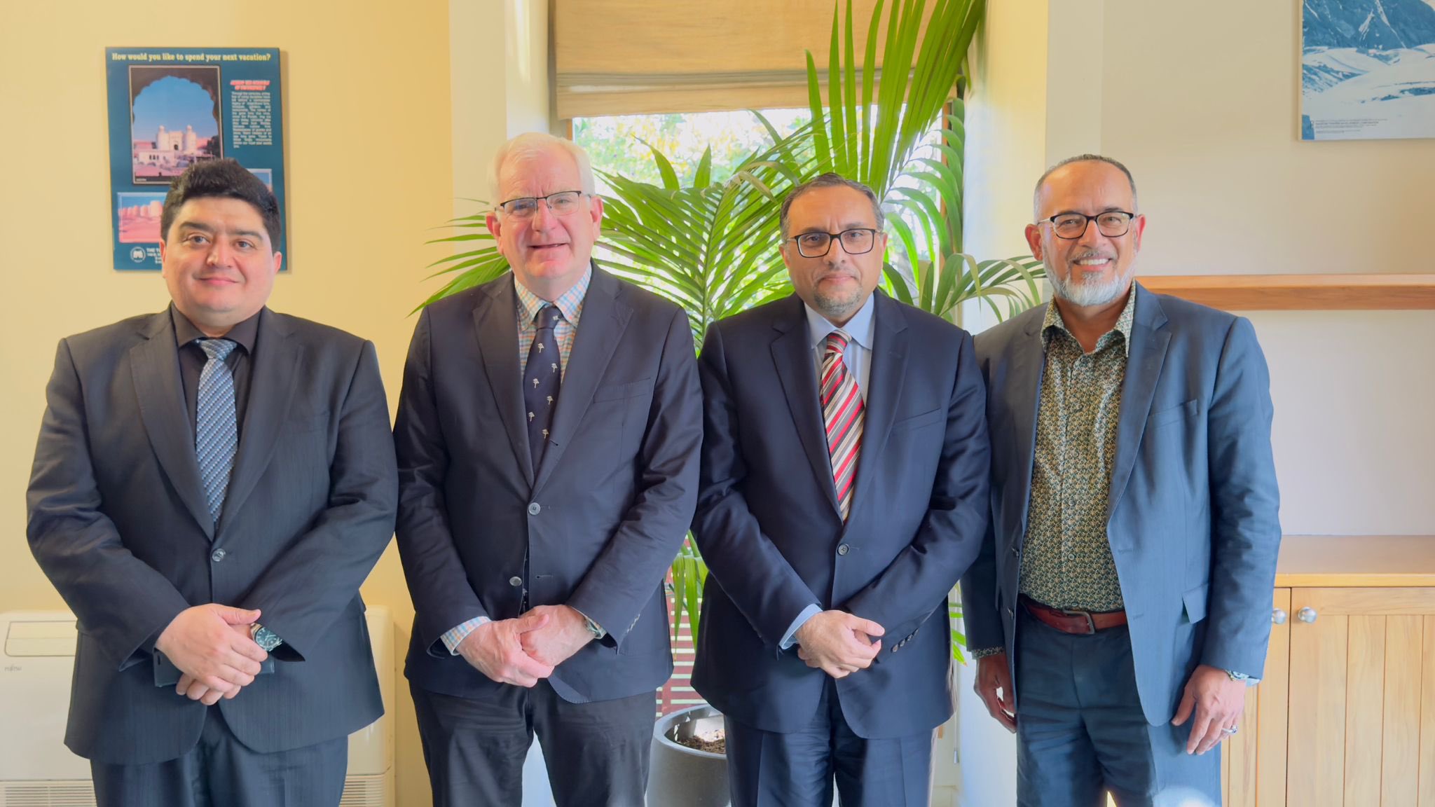 Held insightful conversations with @charles_finny Chair NZTE ...